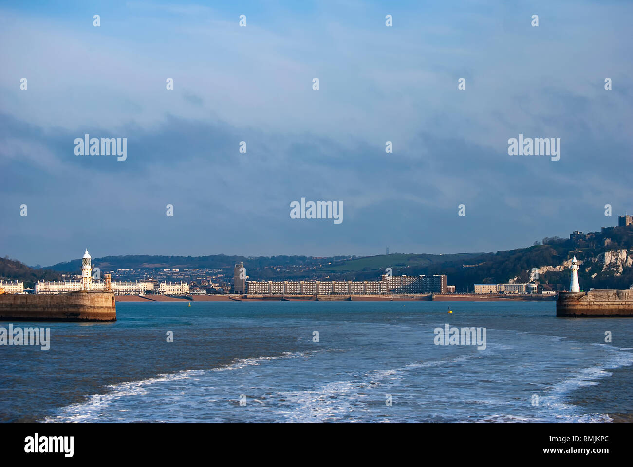 Dover port entrance hi-res stock photography and images - Alamy