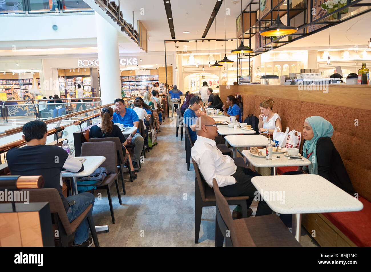 Kuala lumpur mall food court hi-res stock photography and images - Alamy