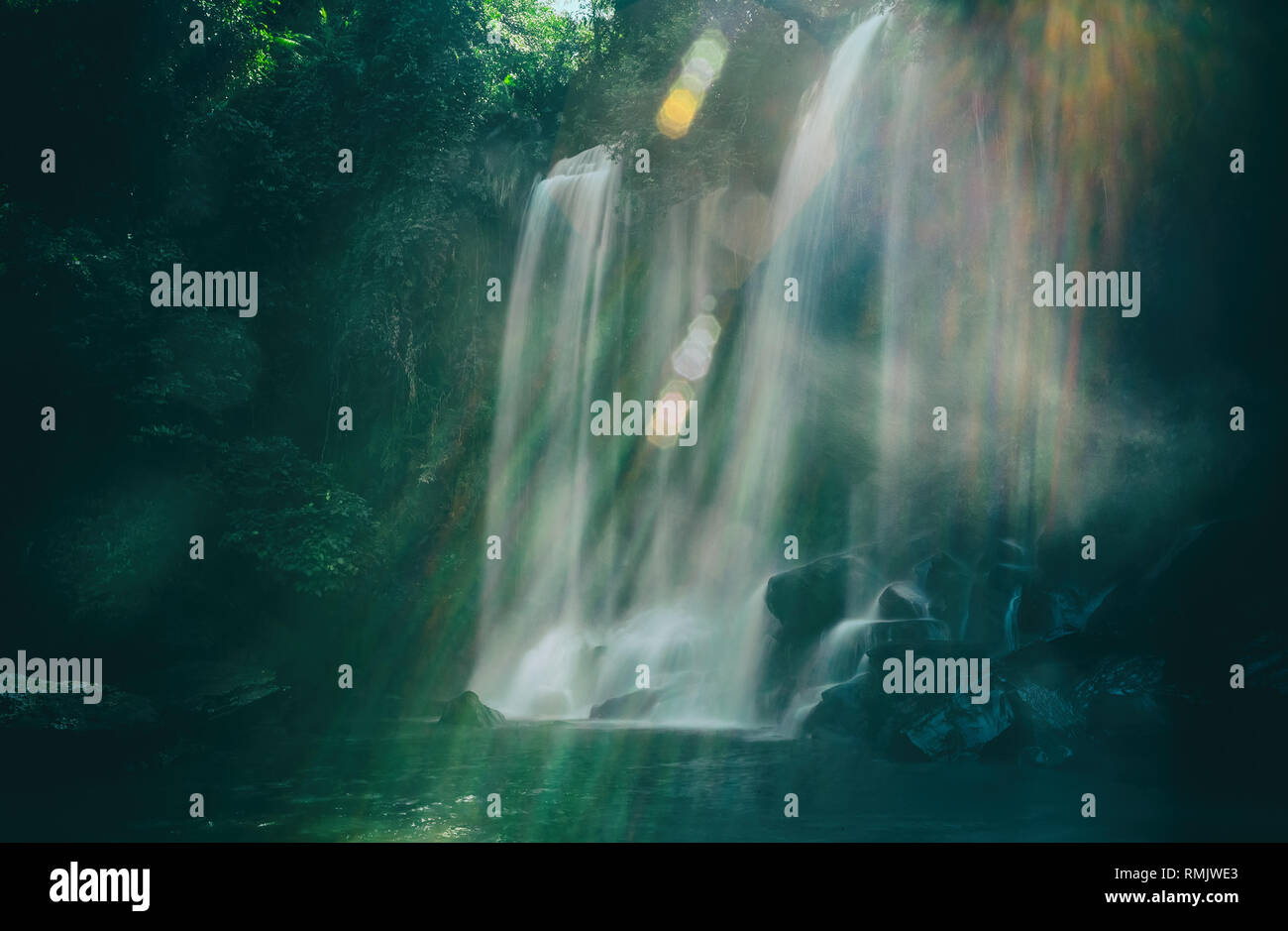 Phnom kulen waterfall hi-res stock photography and images - Alamy