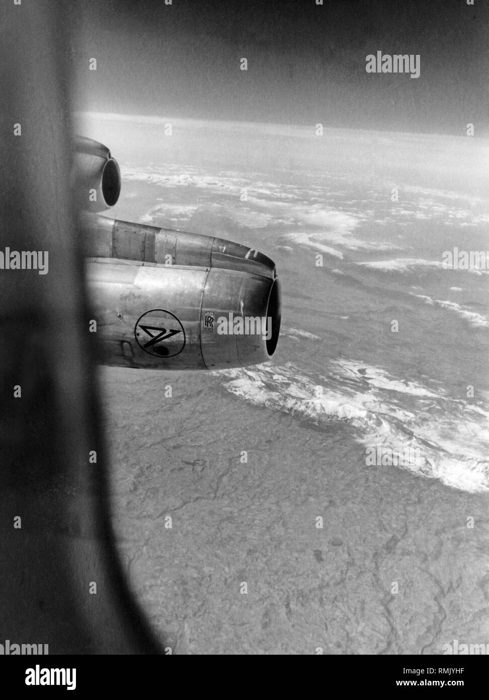 Boeing 707 Black and White Stock Photos & Images - Alamy
