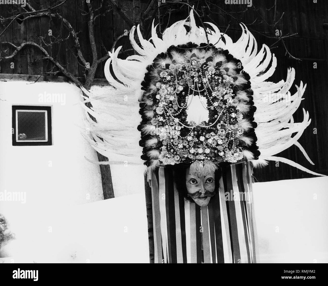 Fasching mask Black and White Stock Photos & Images - Alamy