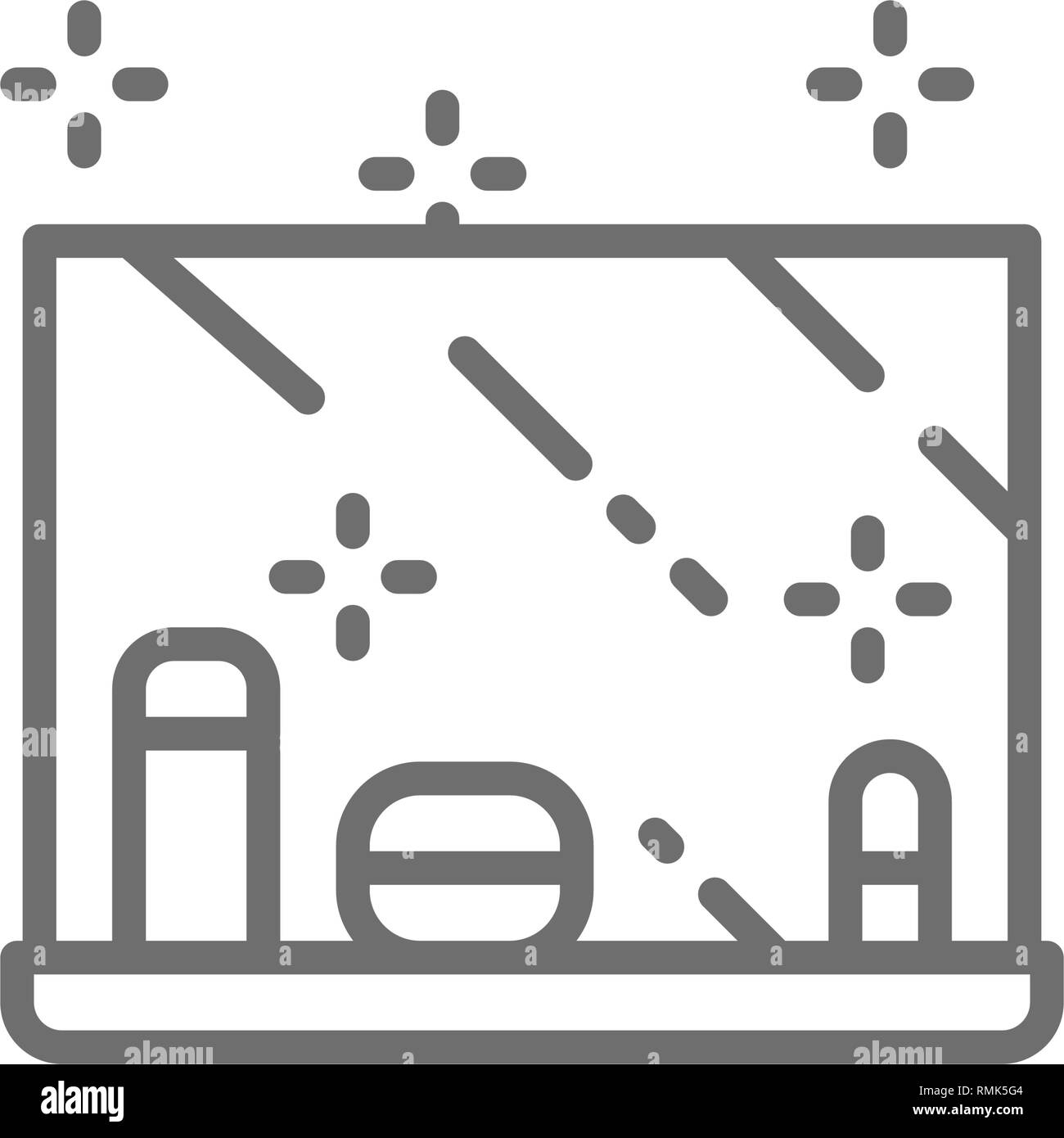 Perfume table Stock Vector Images - Alamy