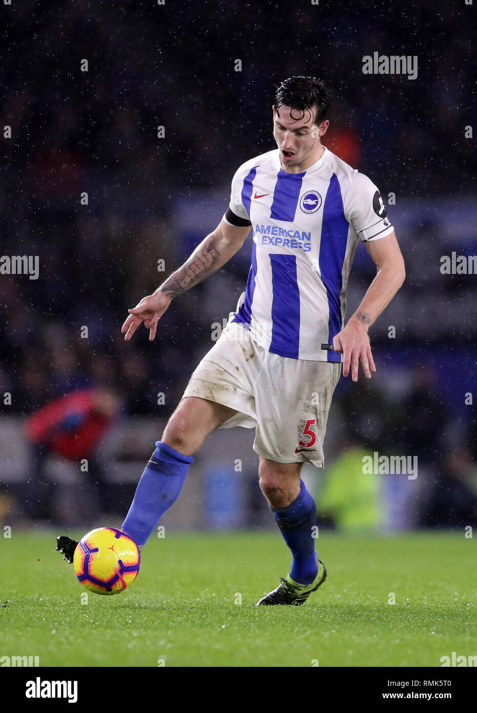 Brighton & Hove Albion's Lewis Dunk Stock Photo - Alamy