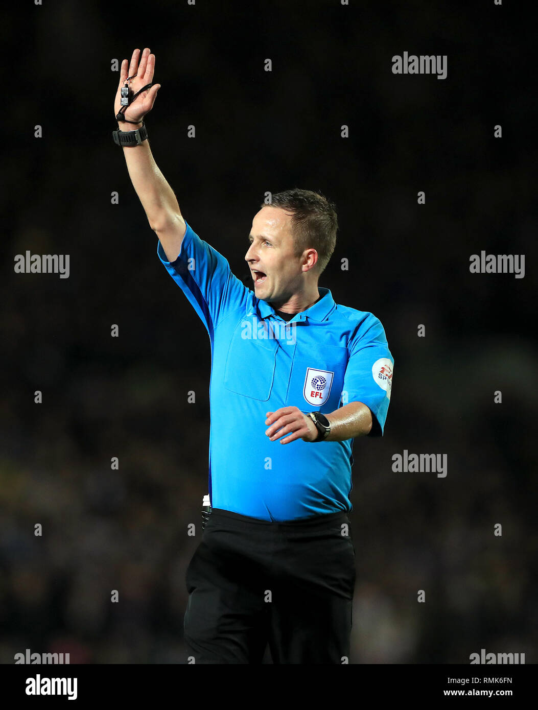 Match referee David Webb Stock Photo - Alamy