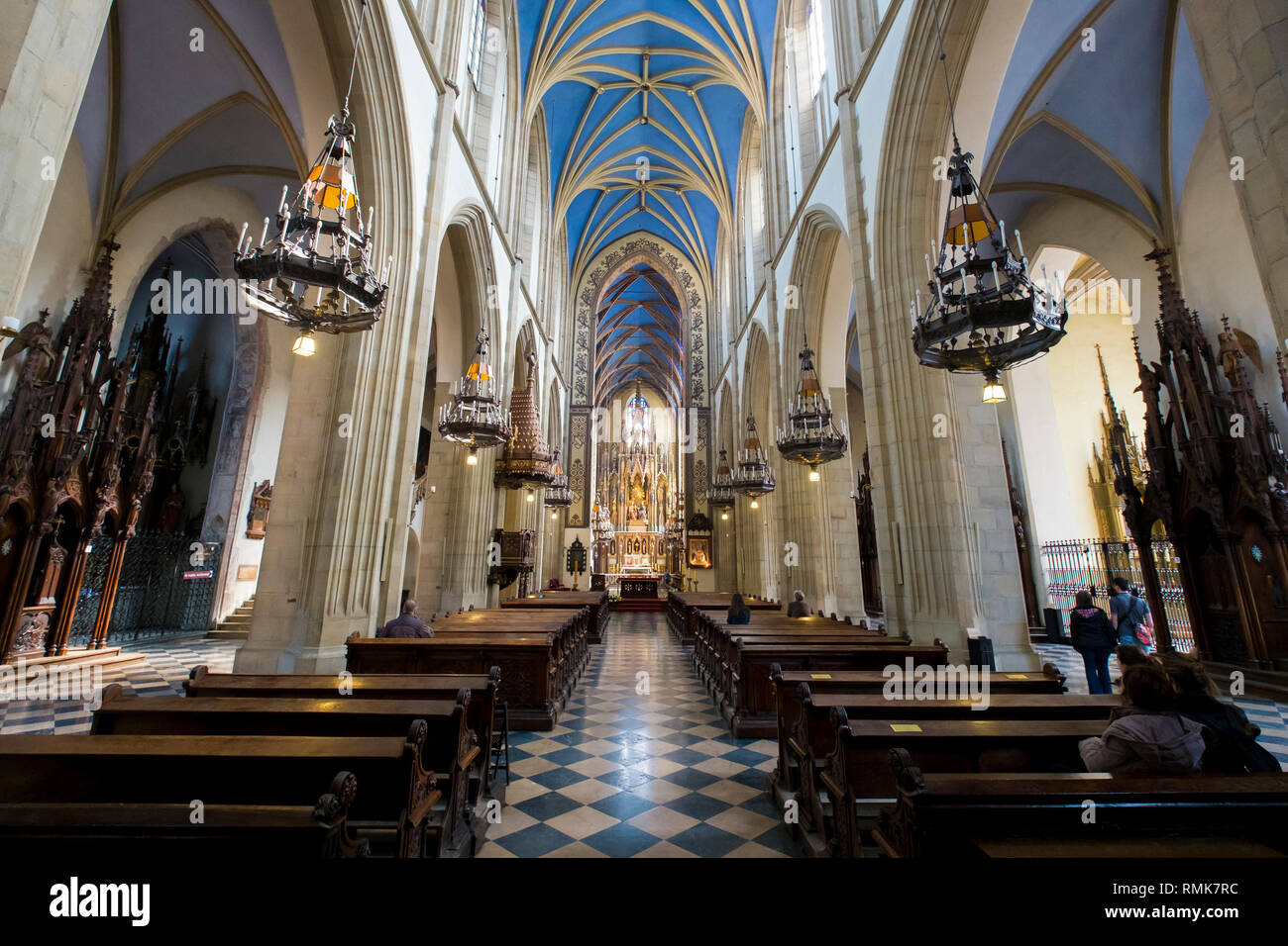 Polish church interior hi-res stock photography and images - Alamy