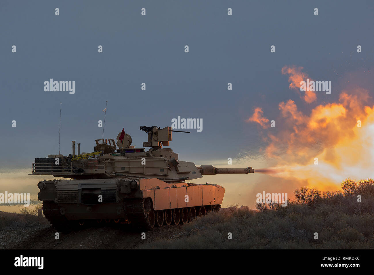M1A2 Abrams Tanks from A Company, 2-116th Cavalry Brigade Combat Team ...