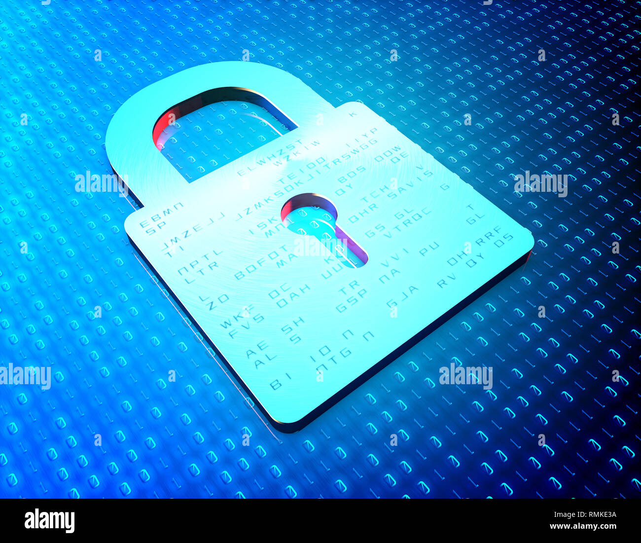 Internet technology lock and data security protection Stock Photo - Alamy