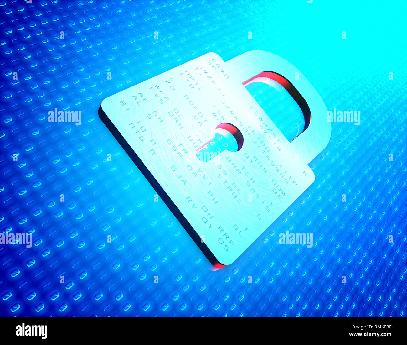 Internet technology lock and data security protection Stock Photo - Alamy