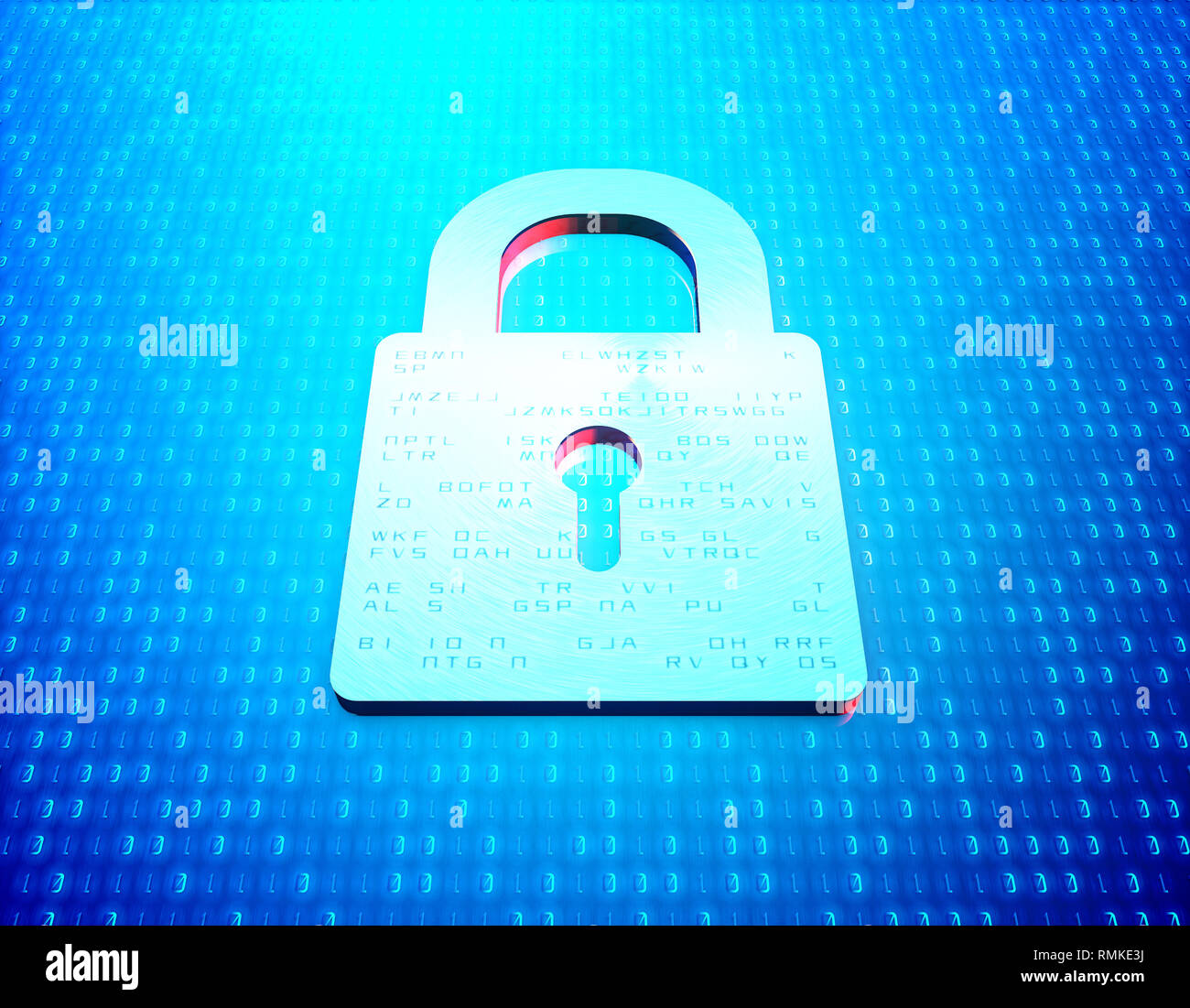 Internet technology lock and data security protection Stock Photo - Alamy