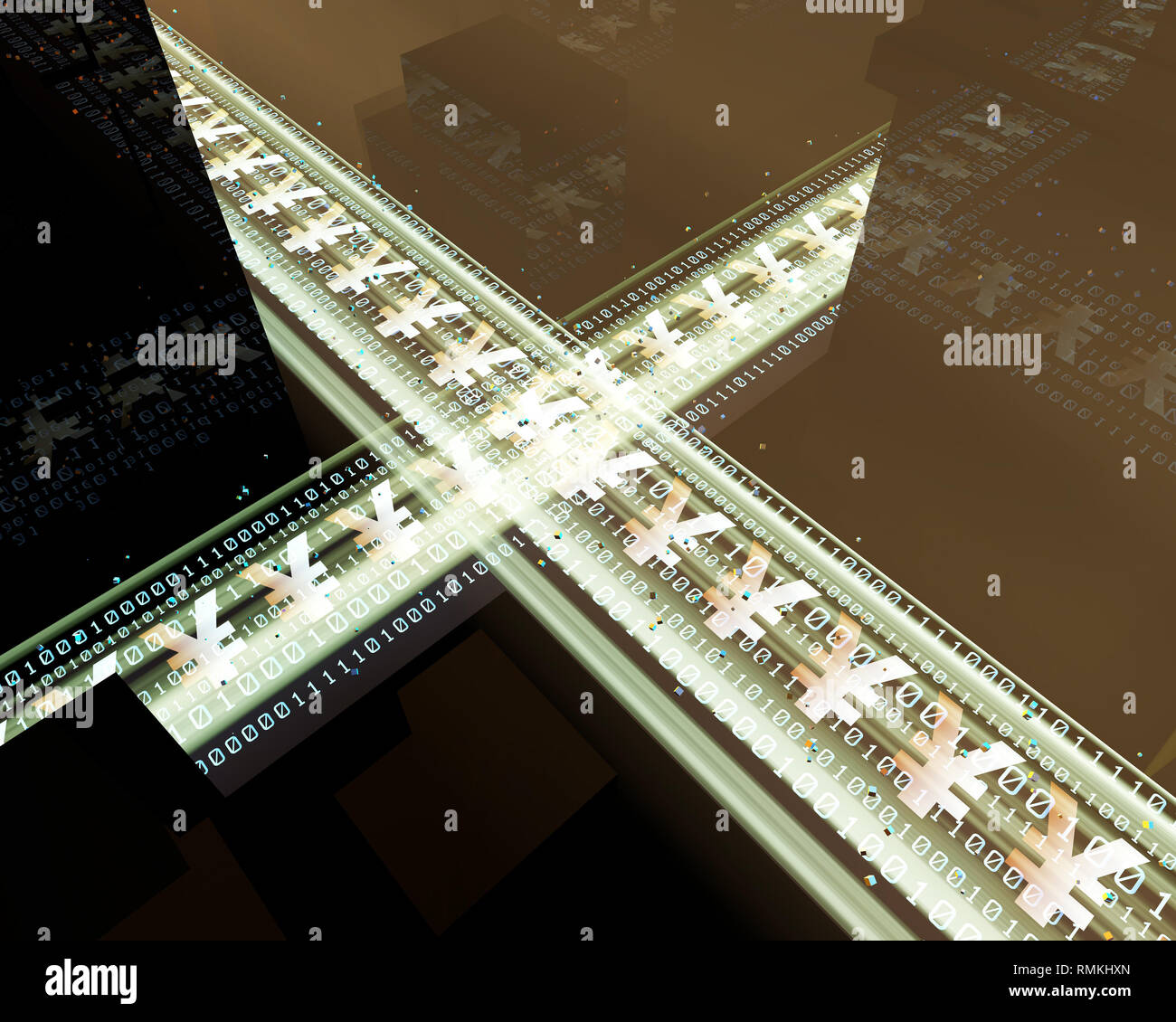 Yuan digital system symbol hi-res stock photography and images - Alamy