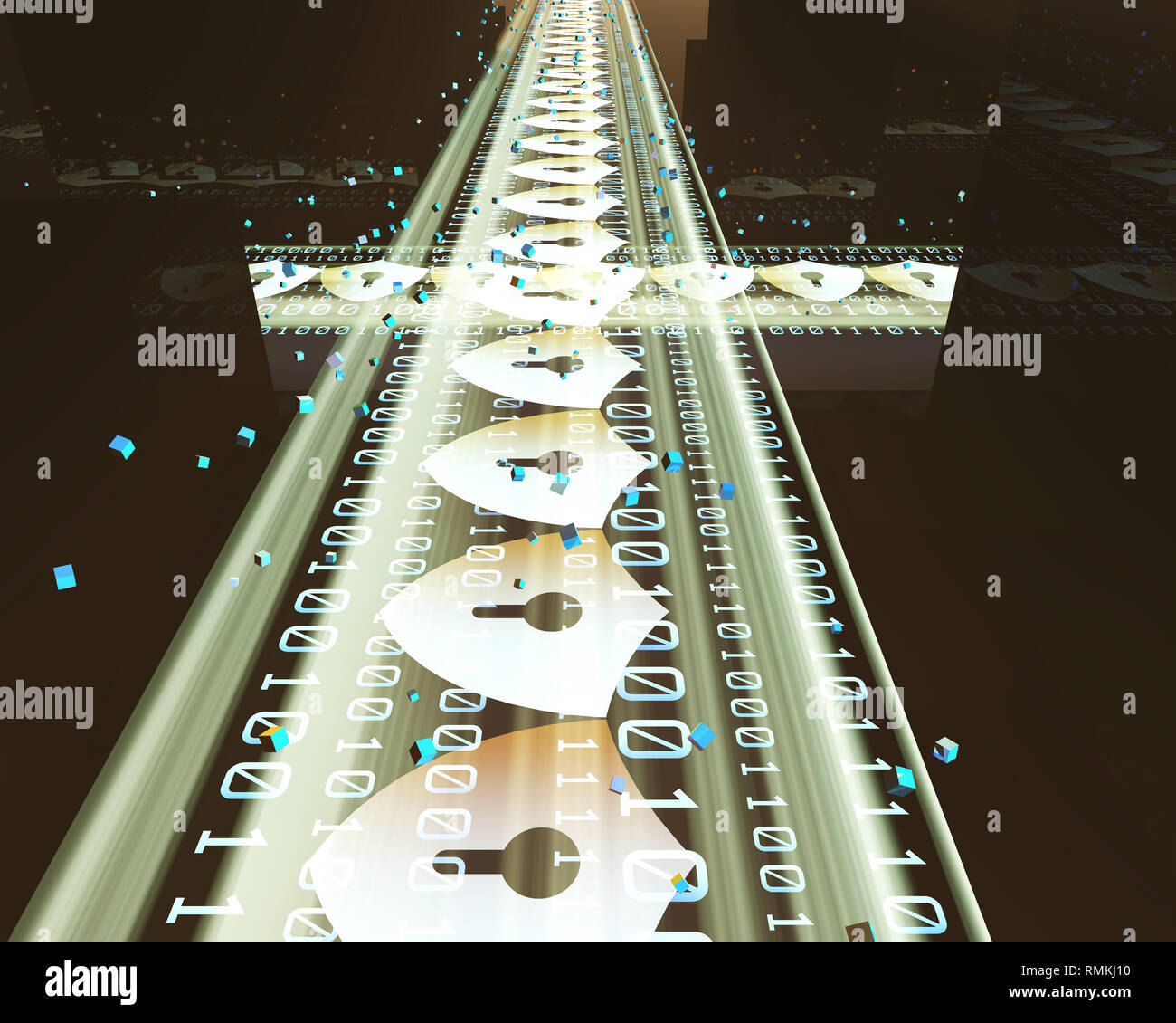 Digital network data transmission and shield, network security ...