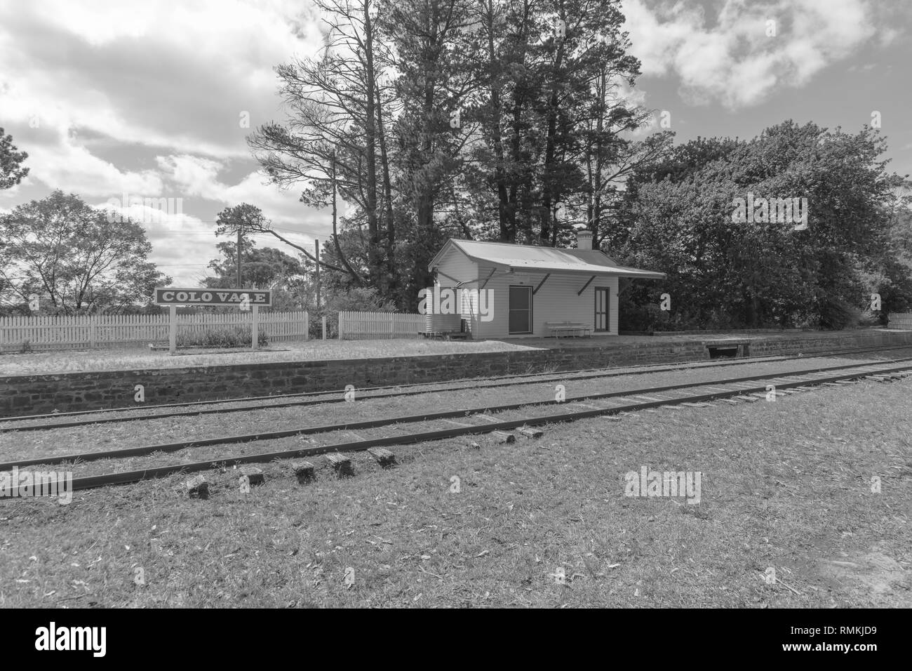 Colo Vale Railway Station Stock Photo - Alamy