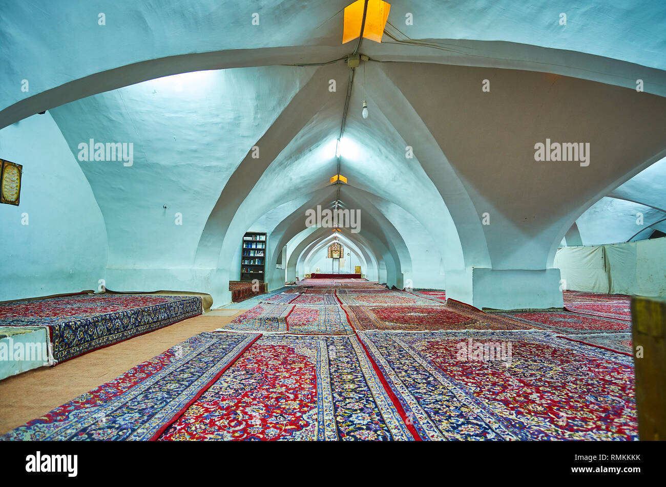 ISFAHAN, IRAN - OCTOBER 21, 2017: The shabestan (underground hall) of ...