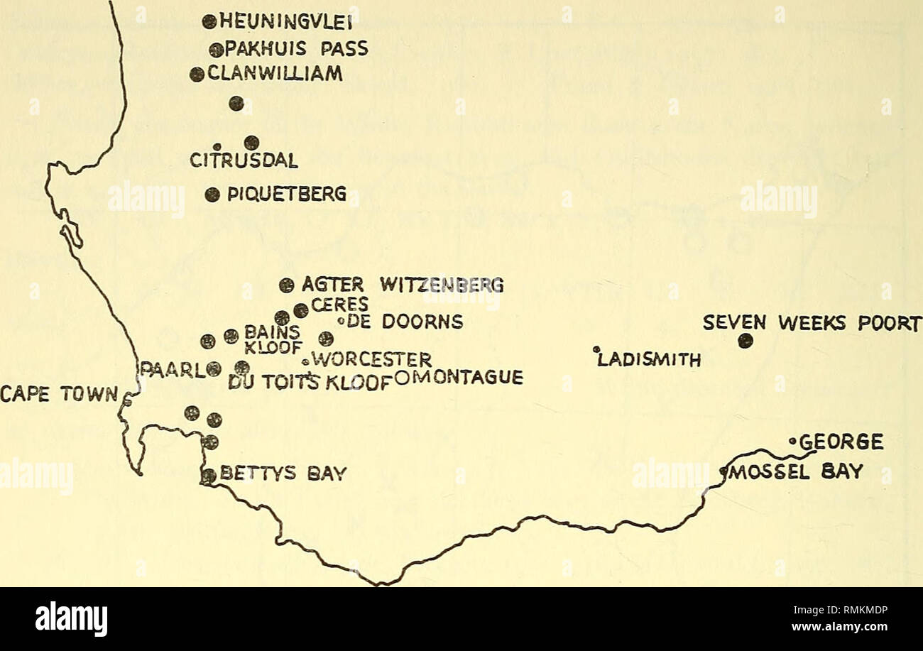 1963 south africa map hi-res stock photography and images - Alamy