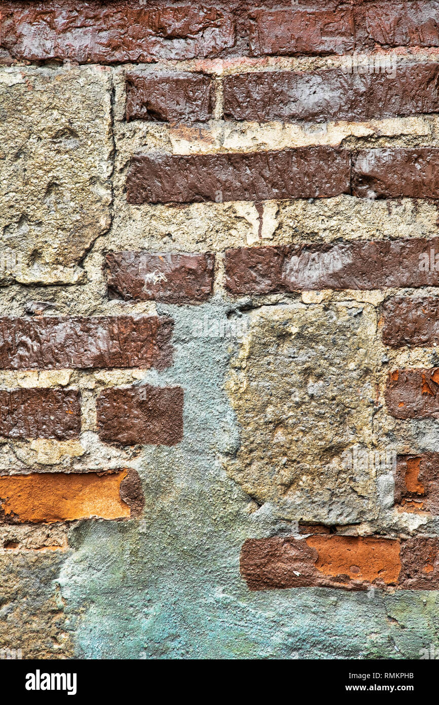 Old brick wall from the construction of an ancient building Stock Photo ...