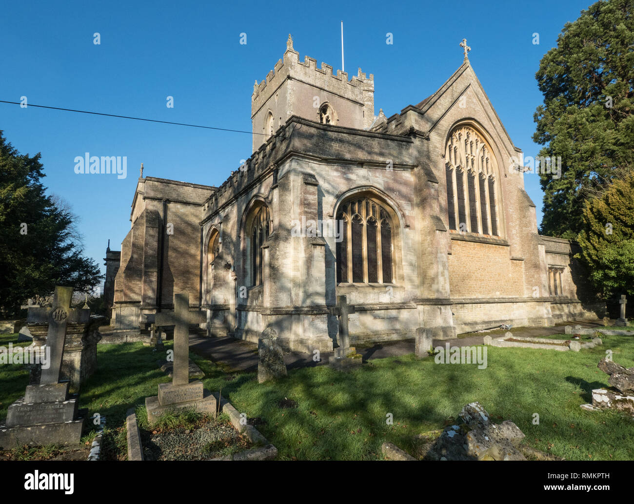 Church Of St Denys High Resolution Stock Photography and Images - Alamy