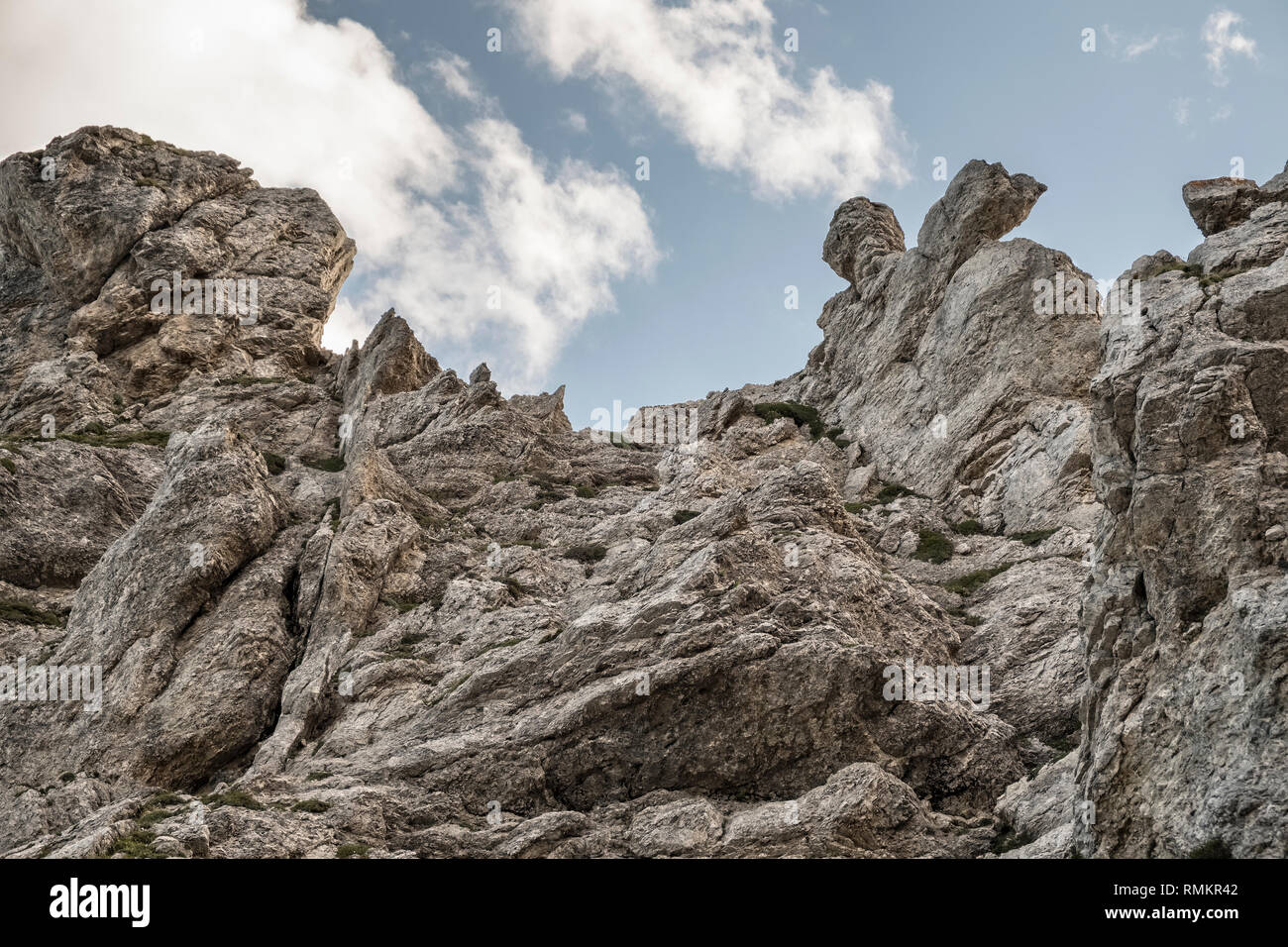 Rugged mountains in the dolomites hi-res stock photography and images ...