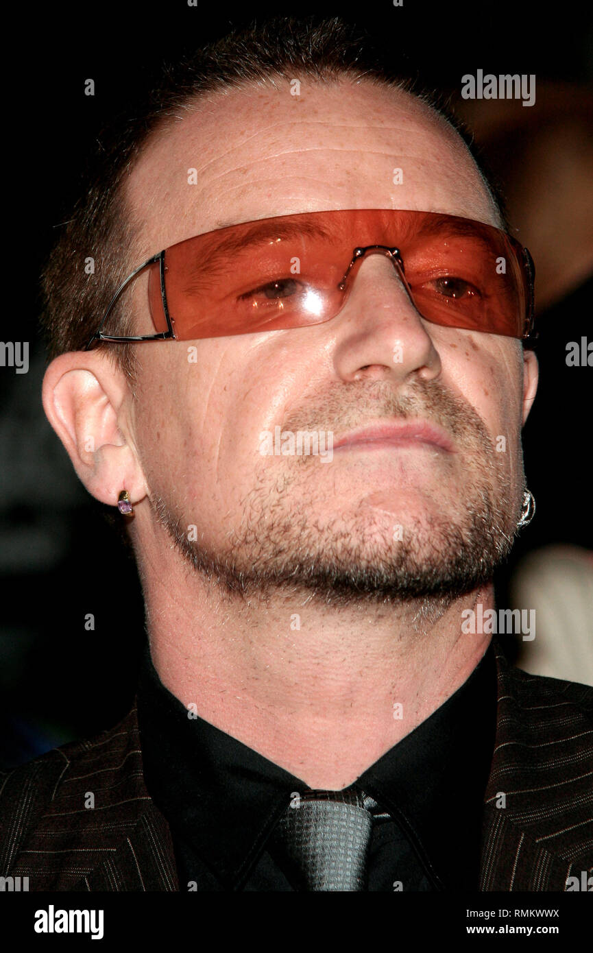 New York, USA. 26 Sep, 2006. Bono at The Tuesday, Sep 26, 2006 Warner ...
