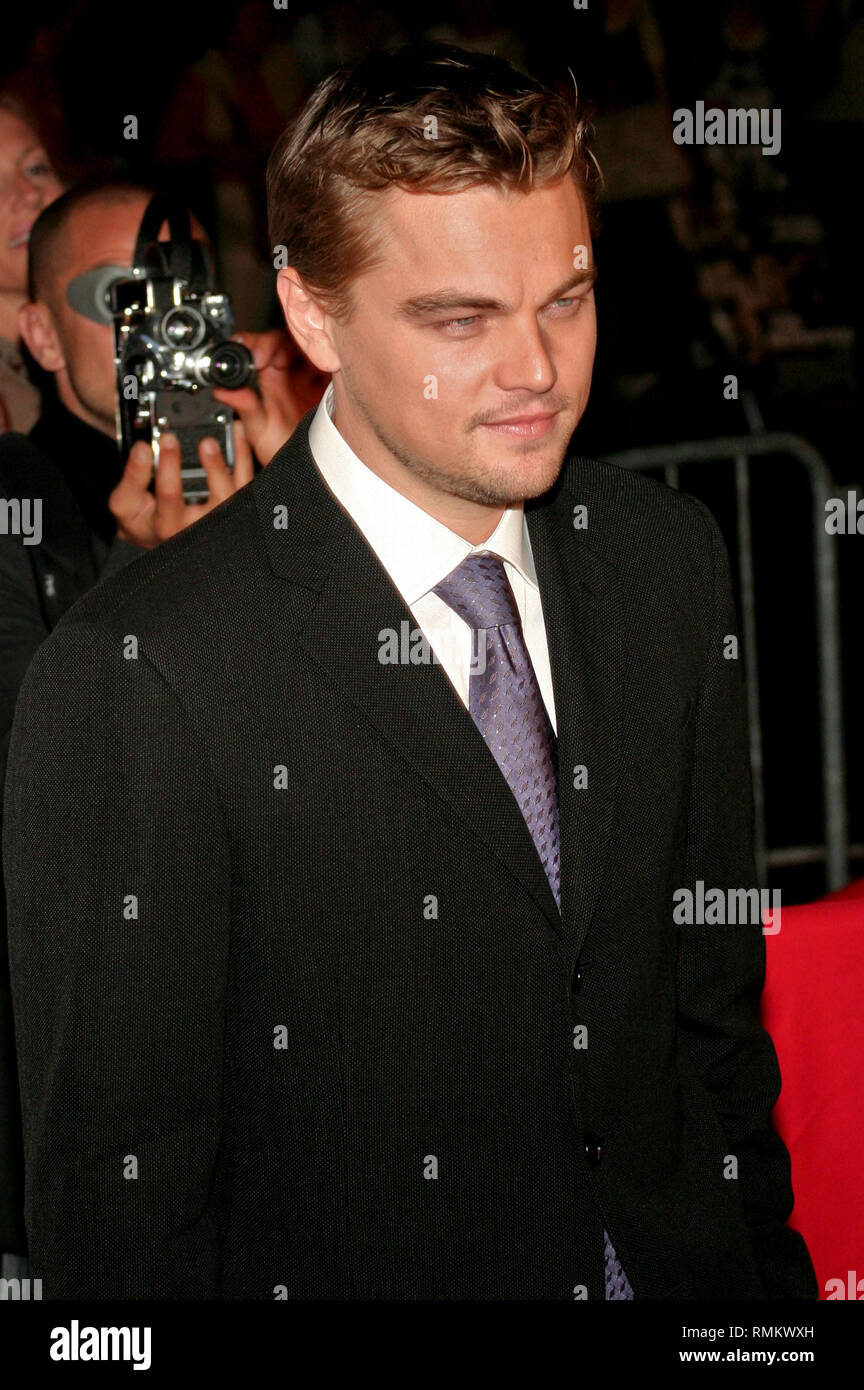 New York, USA. 26 Sep, 2006. Leonardo DiCaprio at The Tuesday, Sep 26 ...