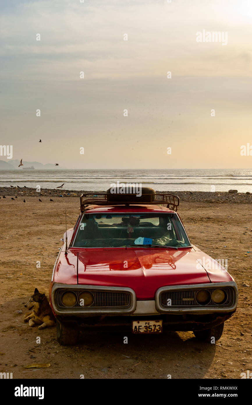 Transport red car cartoon design hi-res stock photography and images ...