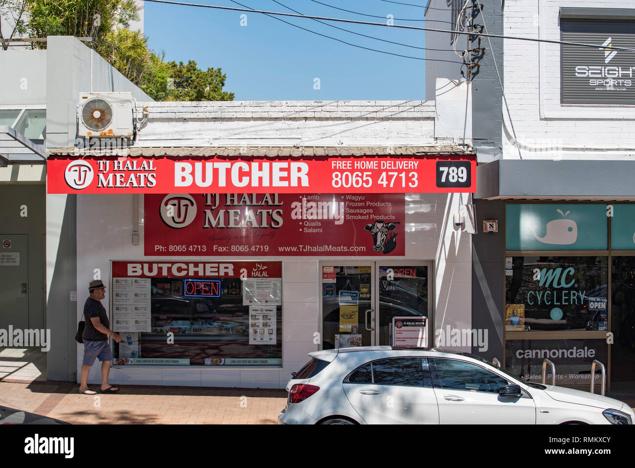 Halal butcher australia hi-res stock photography and images - Alamy
