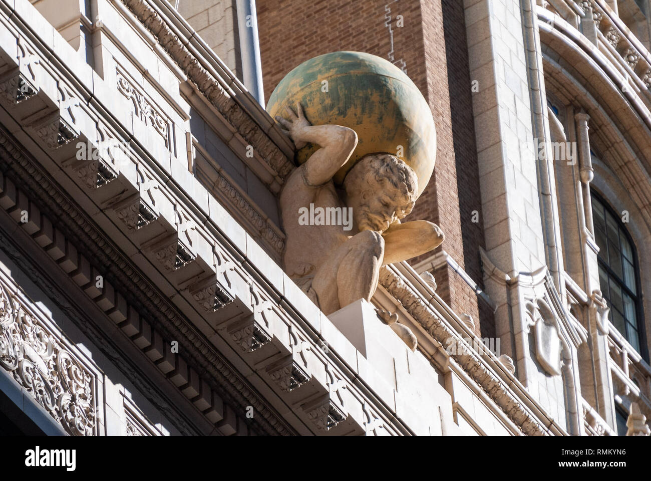 Tulsa, Oklahoma, United States of America - January 20, 2017. Statue of ...