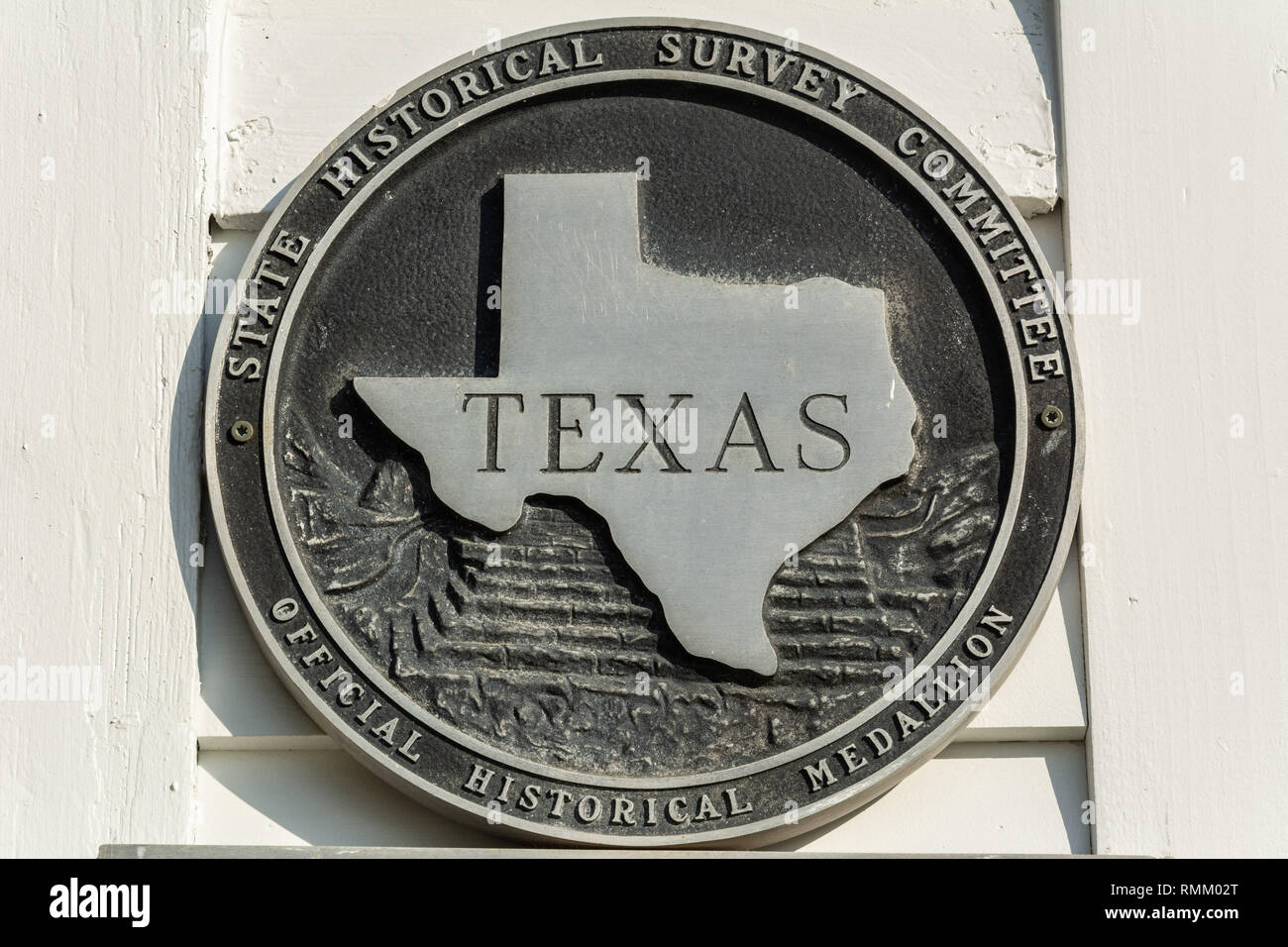 Texas official historical medallion hi-res stock photography and images ...