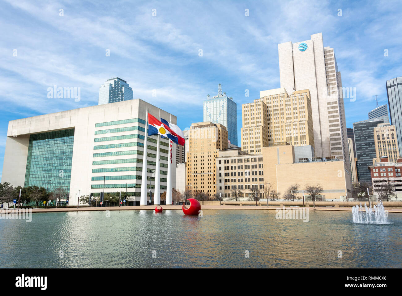 Dallas, Texas, United States of America - December 31, 2016. Skyline in ...