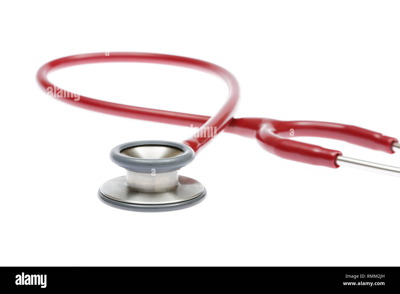 Doctor checkup with stethoscope Cut Out Stock Images & Pictures - Alamy