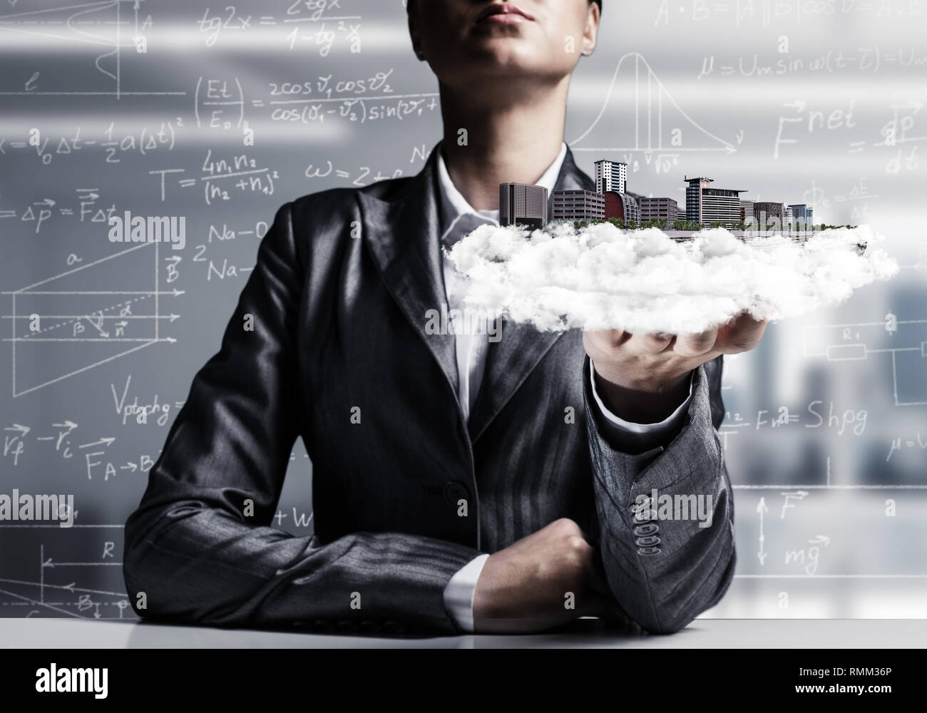 Concept of modern urban development Stock Photo - Alamy