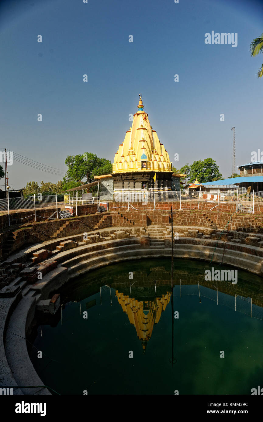 Old Kanakeshwar temple of lord Shiva hindu templeat alibag Maharashtra ...