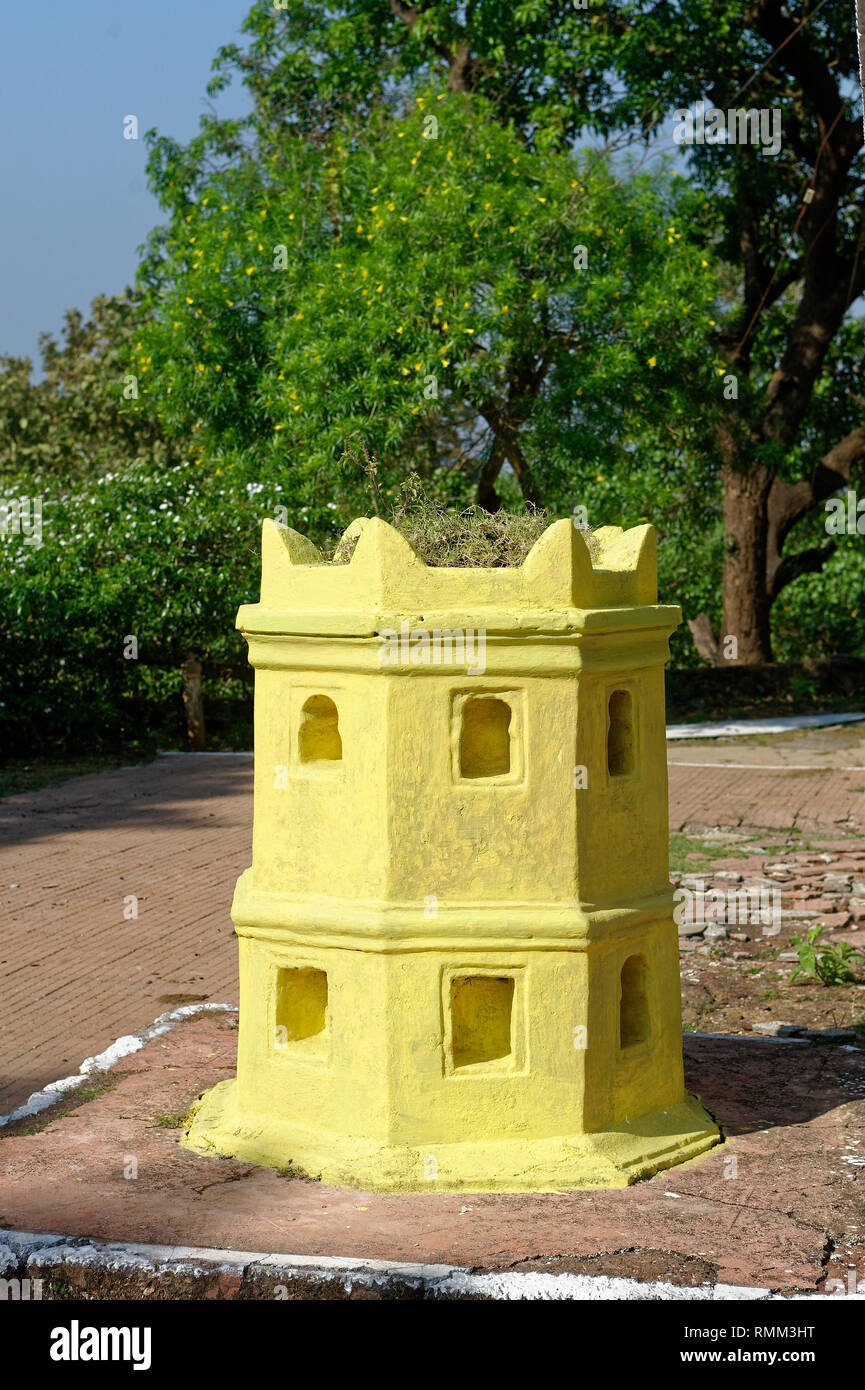 Deepmala Dipmal lamp tower at kanakeshwar Alibag Maharashtra Stock ...