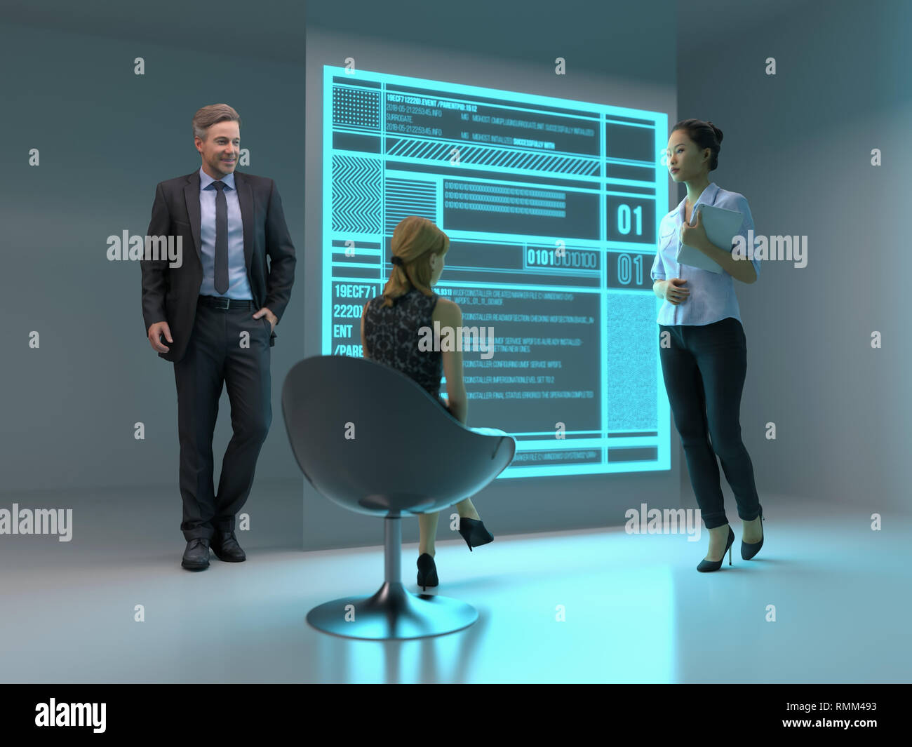 small briefing in the meeting room Stock Photo - Alamy