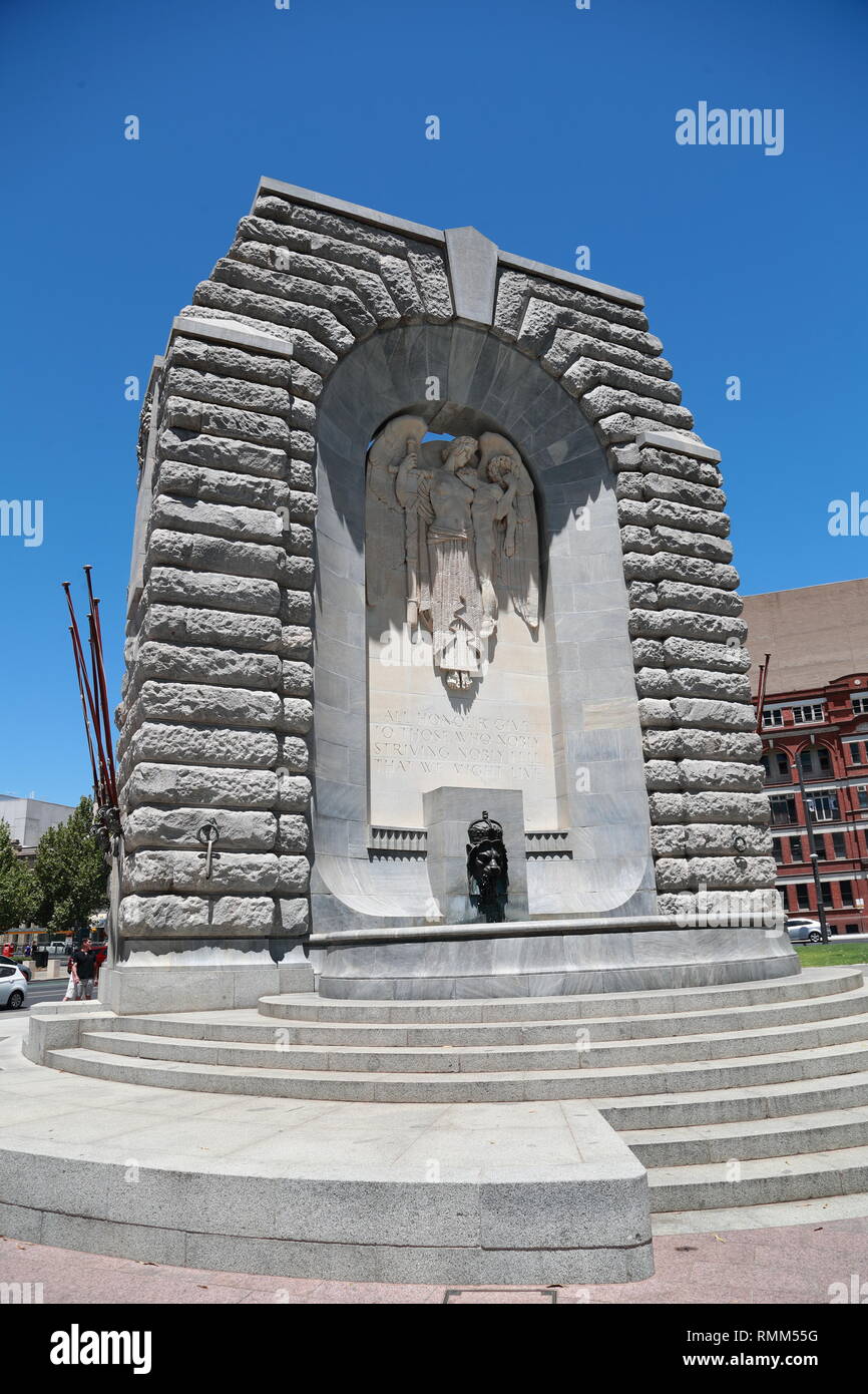 National War Memorial, Adelaide, South Australia Stock Photo - Alamy