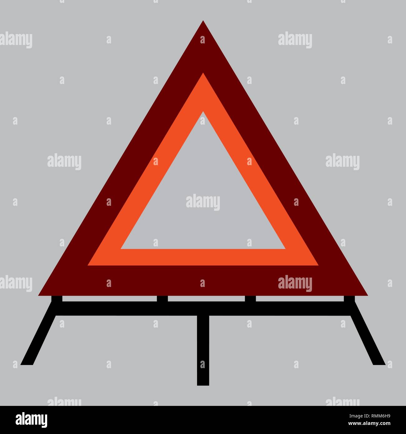 SIGN - WARNING TRIANGLE - HAZARD Stock Vector Image & Art - Alamy