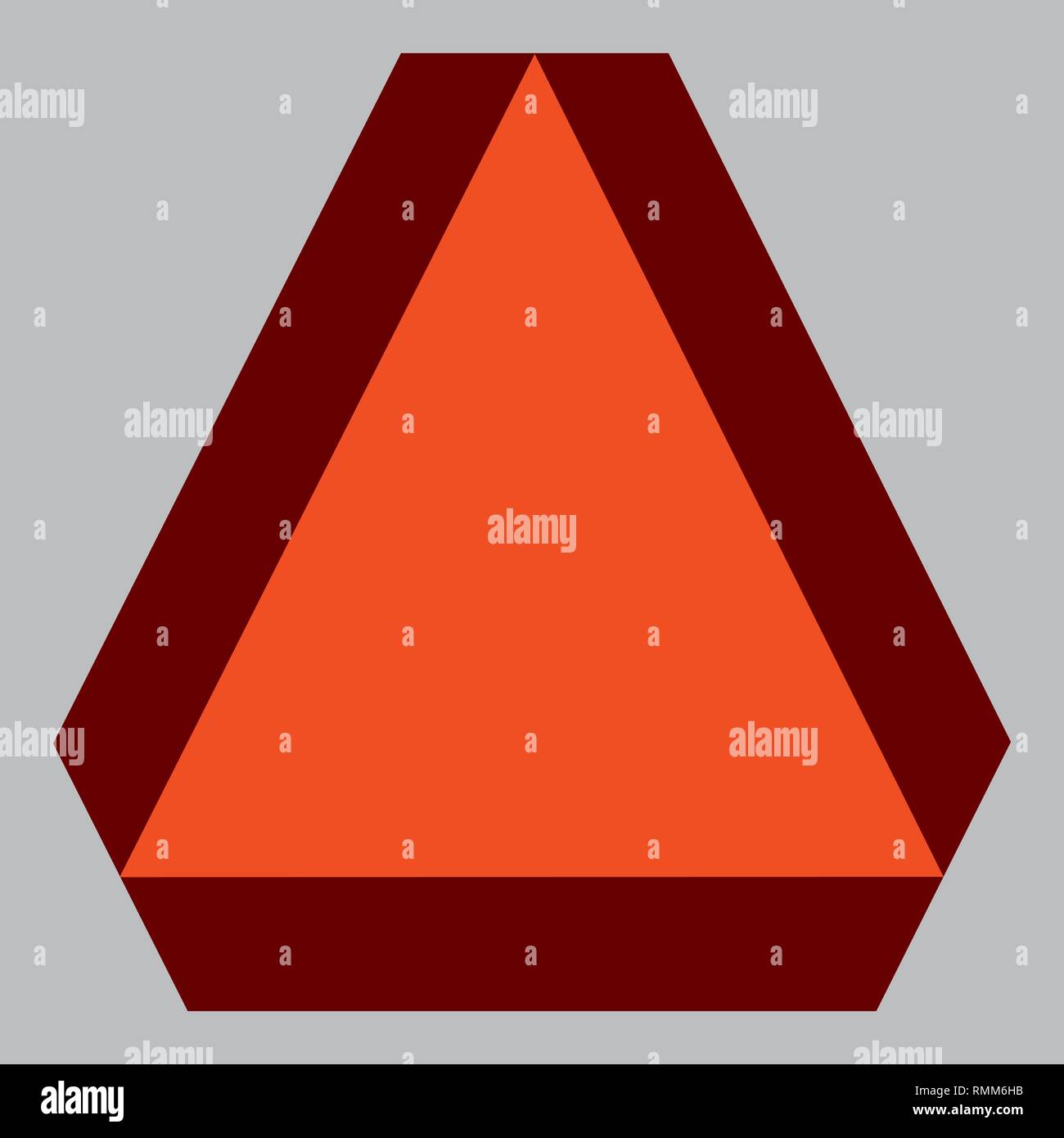 Slowly moving vehicle Stock Vector Images - Alamy