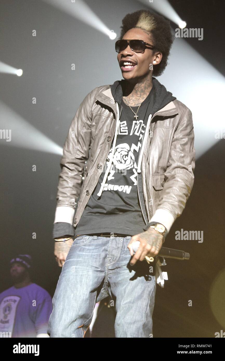 Rapper Cameron Jibril Thomaz, better known by the stage name Wiz ...
