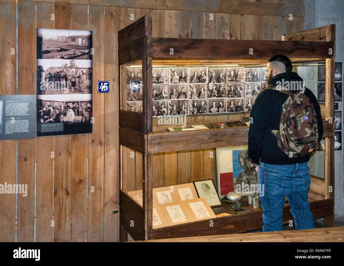 Photos of POW's at German camp, imprisoned after 1944 Uprising, Warsaw ...