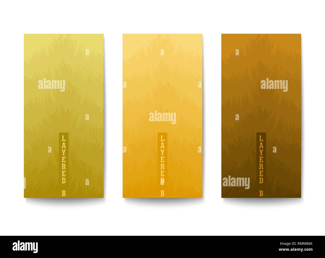 Overlapping layer layers Stock Vector Images - Alamy