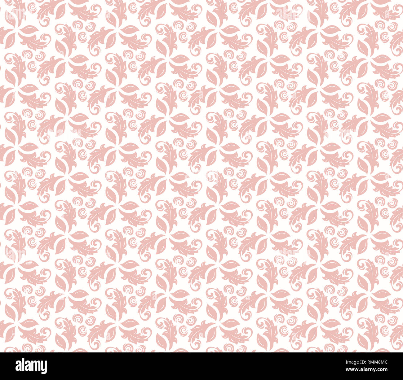 Floral Fine Seamless Pattern Stock Photo - Alamy