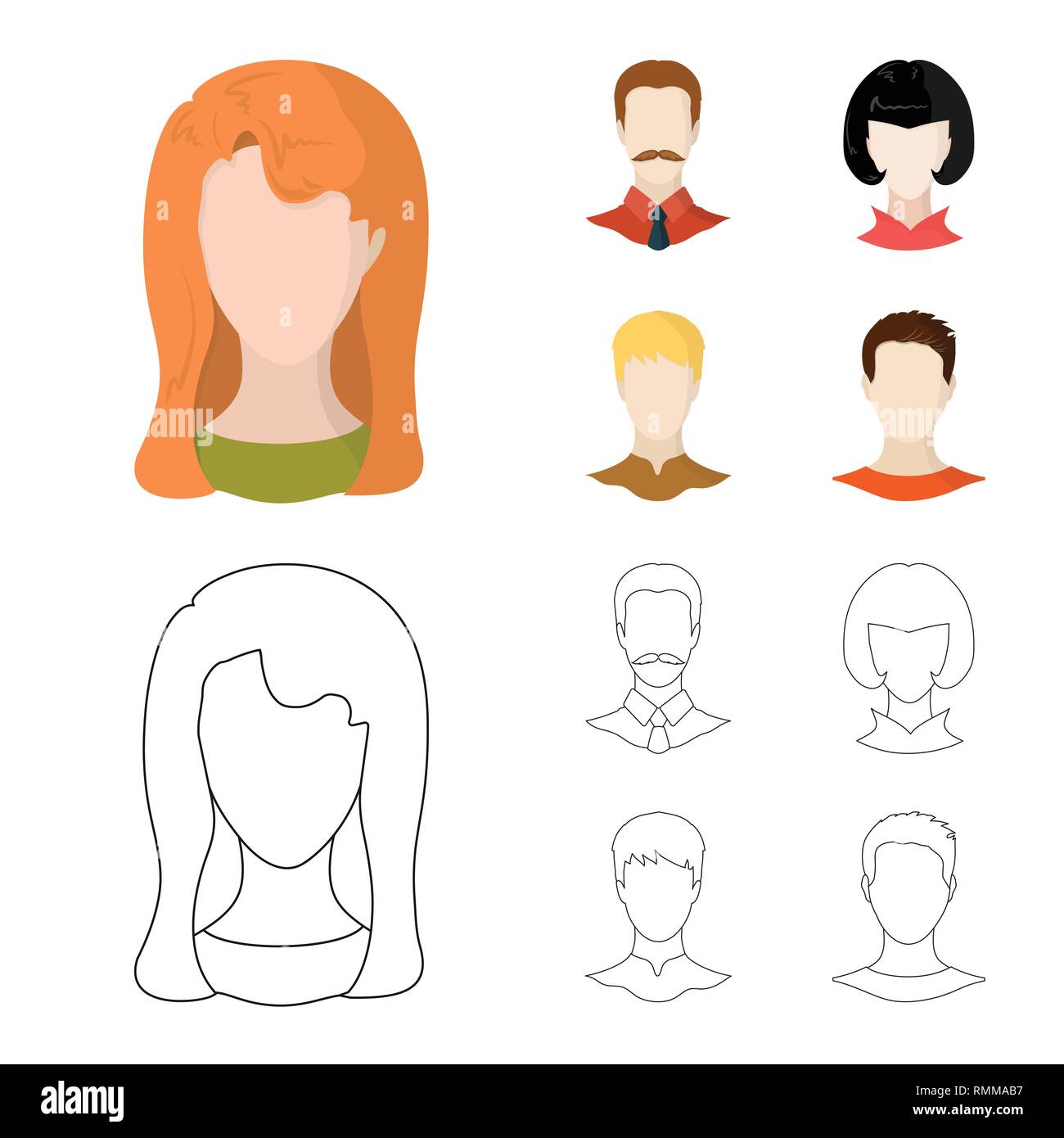 Vector illustration of professional and photo logo. Collection of ...