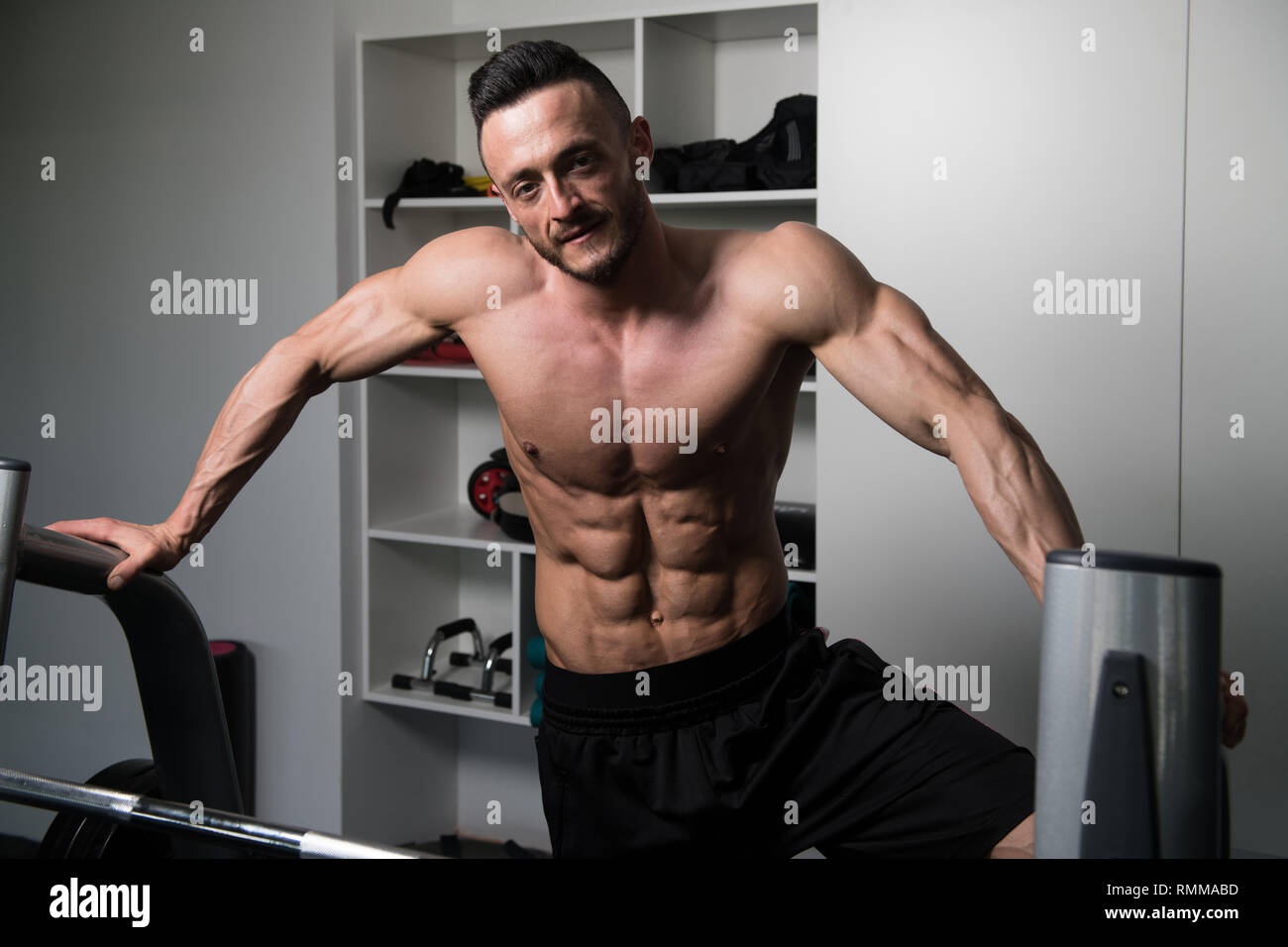 Handsome Good Looking And Attractive Young Man With Muscular Body ...