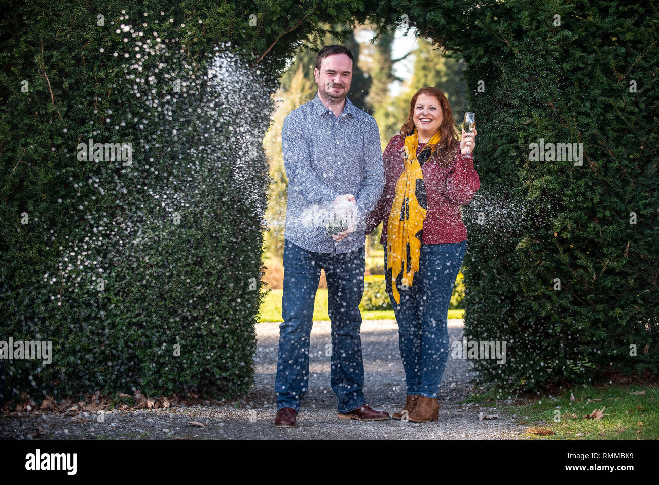 Andrew symes and natalie metcalf hi-res stock photography and images ...