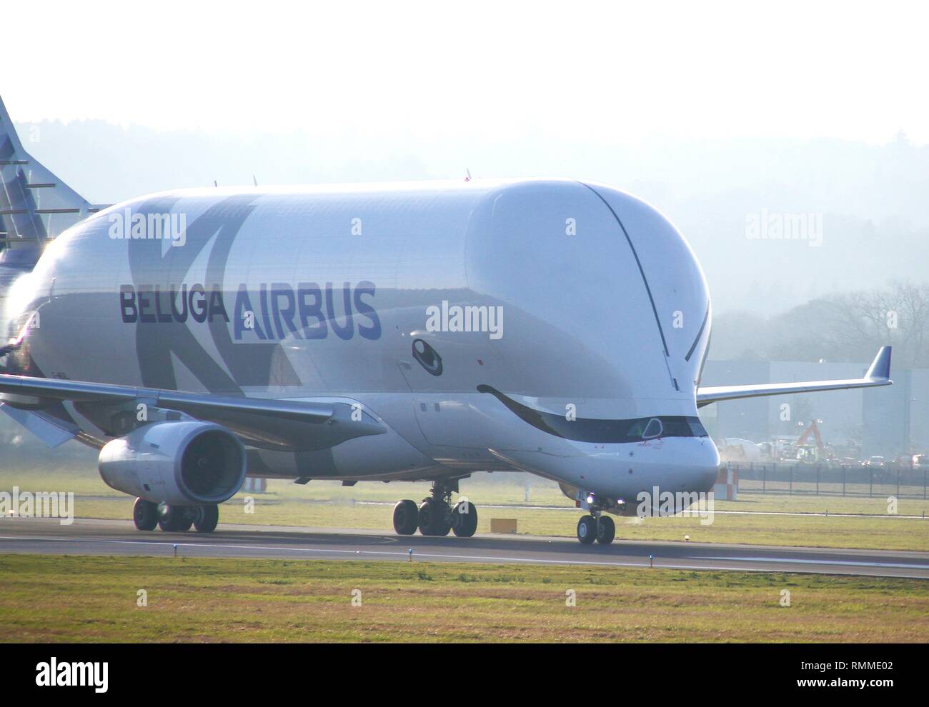 Broughton ,Uk The New Beluga XL arrives in Uk for very first time ...