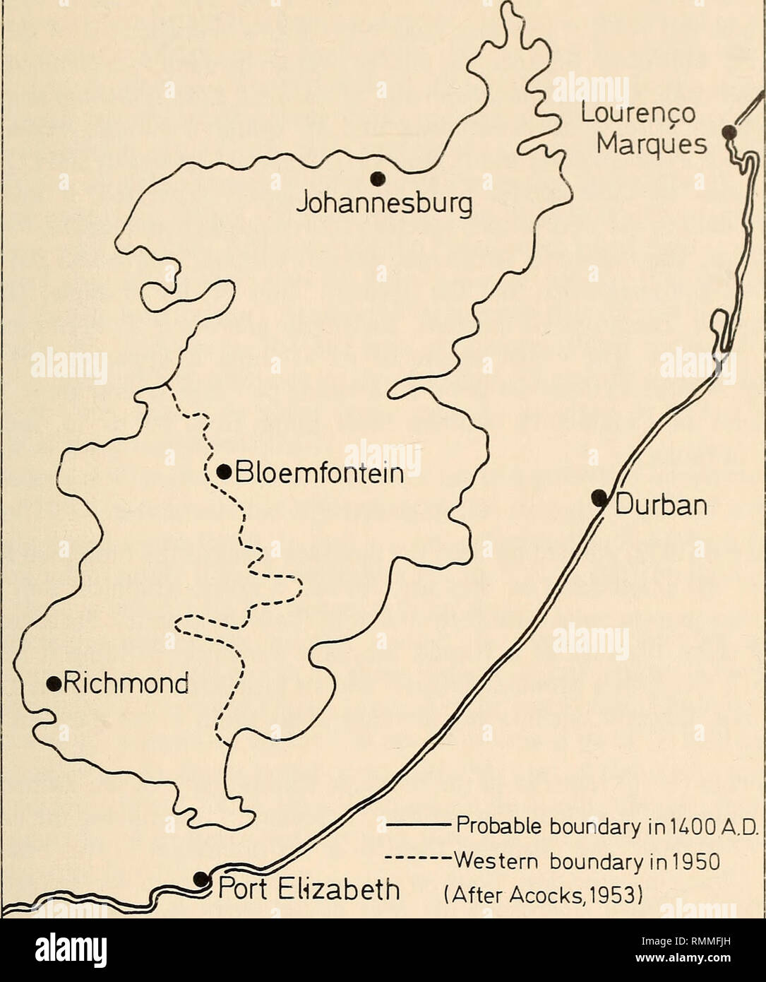 Map of port elizabeth hi-res stock photography and images - Alamy