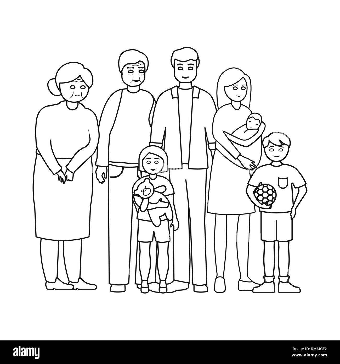 Extended Family Drawing