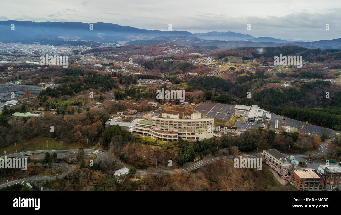 Bridge across Ena Gorge, Gifu, Chubu, Honshu, Japan Stock Photo - Alamy