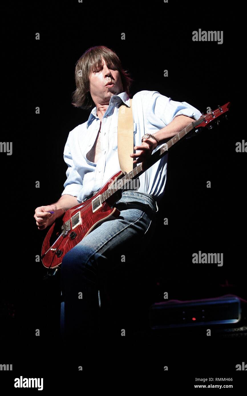 Canadian singer, songwriter and guitarist Pat Travers is shown ...