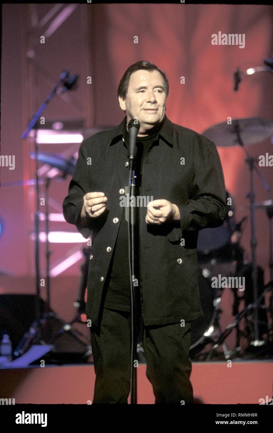 Singer Reg Presley of the English rock band The Troggs is shown ...