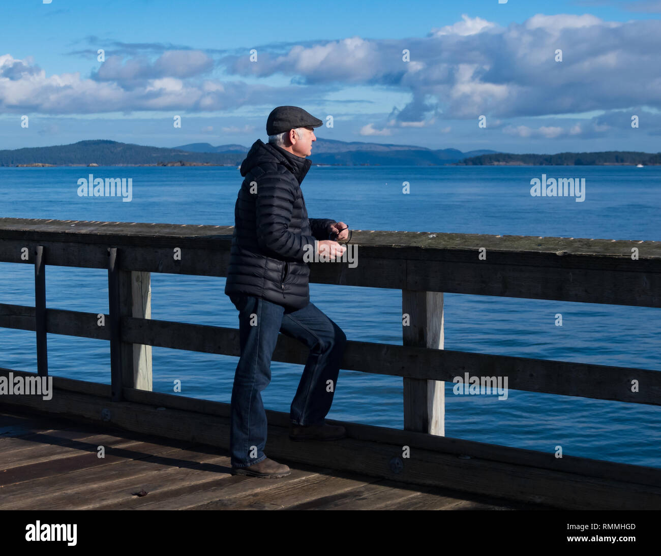 Standing out on a jetty hi-res stock photography and images - Alamy